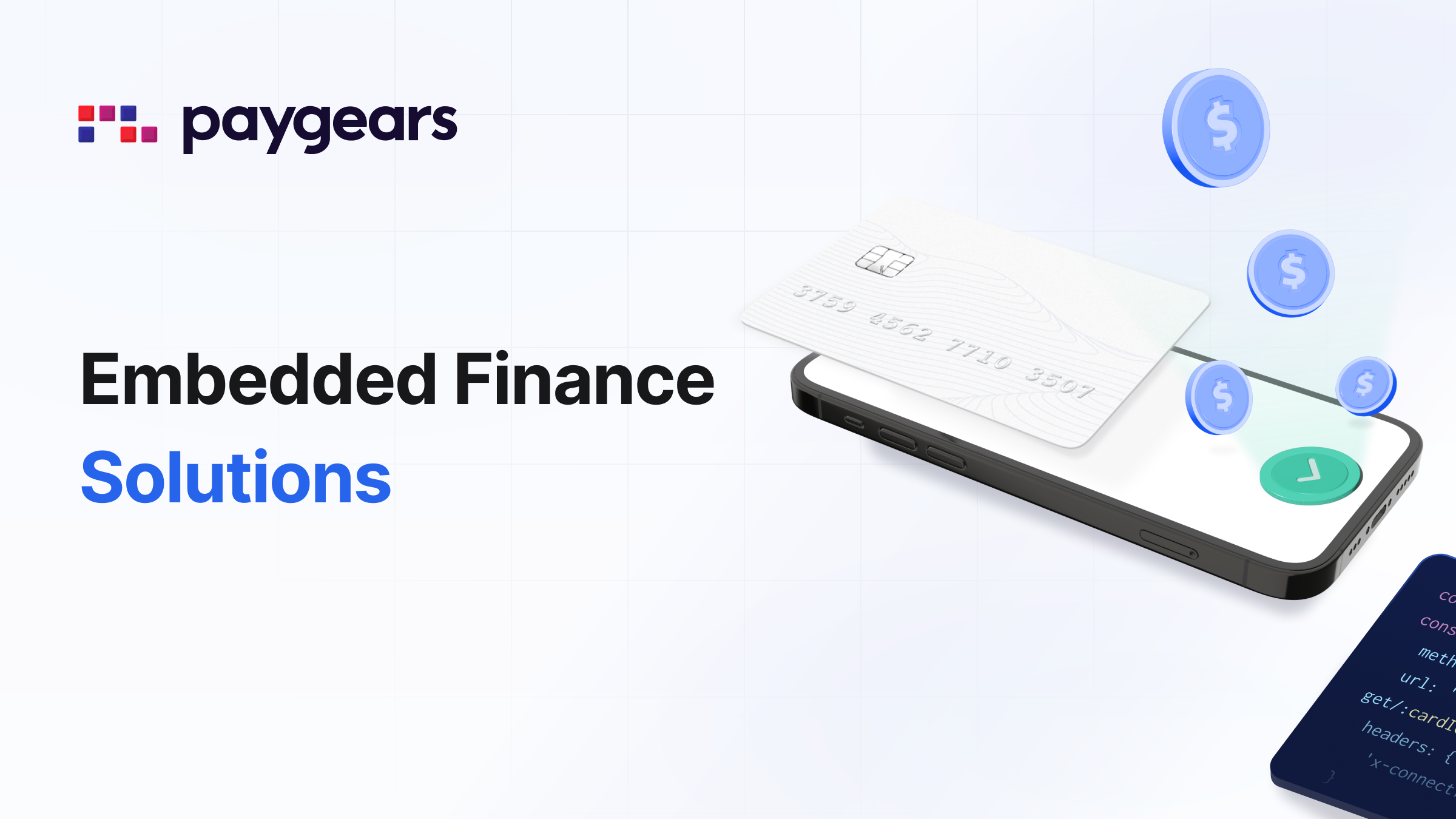 Bill Payment | Payments API | Embedded Finance | Paygears